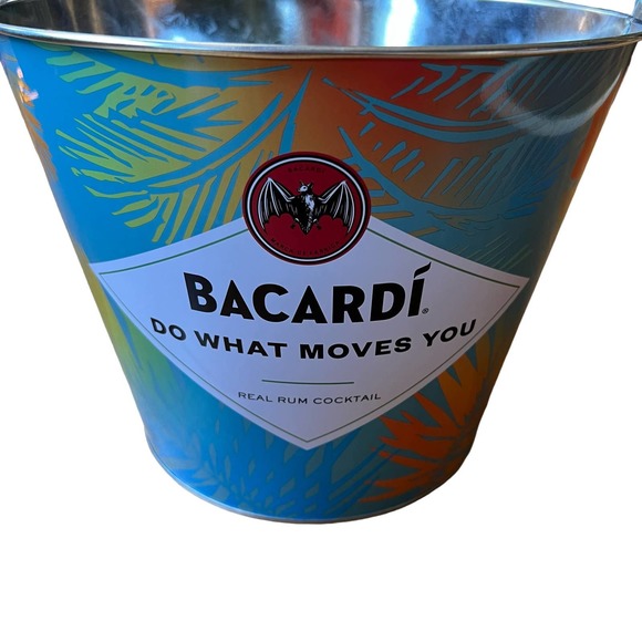 Bacardi | Art | New Bacardi Metal Ice Bucket Drink Bucket Bundle 5 ...